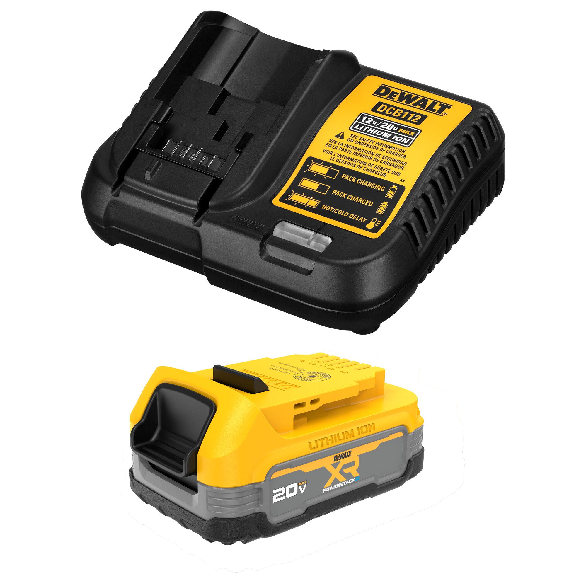 20V MAX* XR POWERSTACK™ Compact Battery Kit | DEWALT